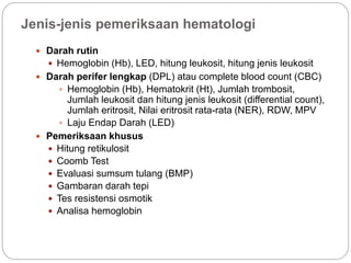 Patologi klinik (5,6) | PPTX