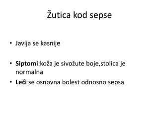 Patoloska zutica novorodjenceta | PPTX
