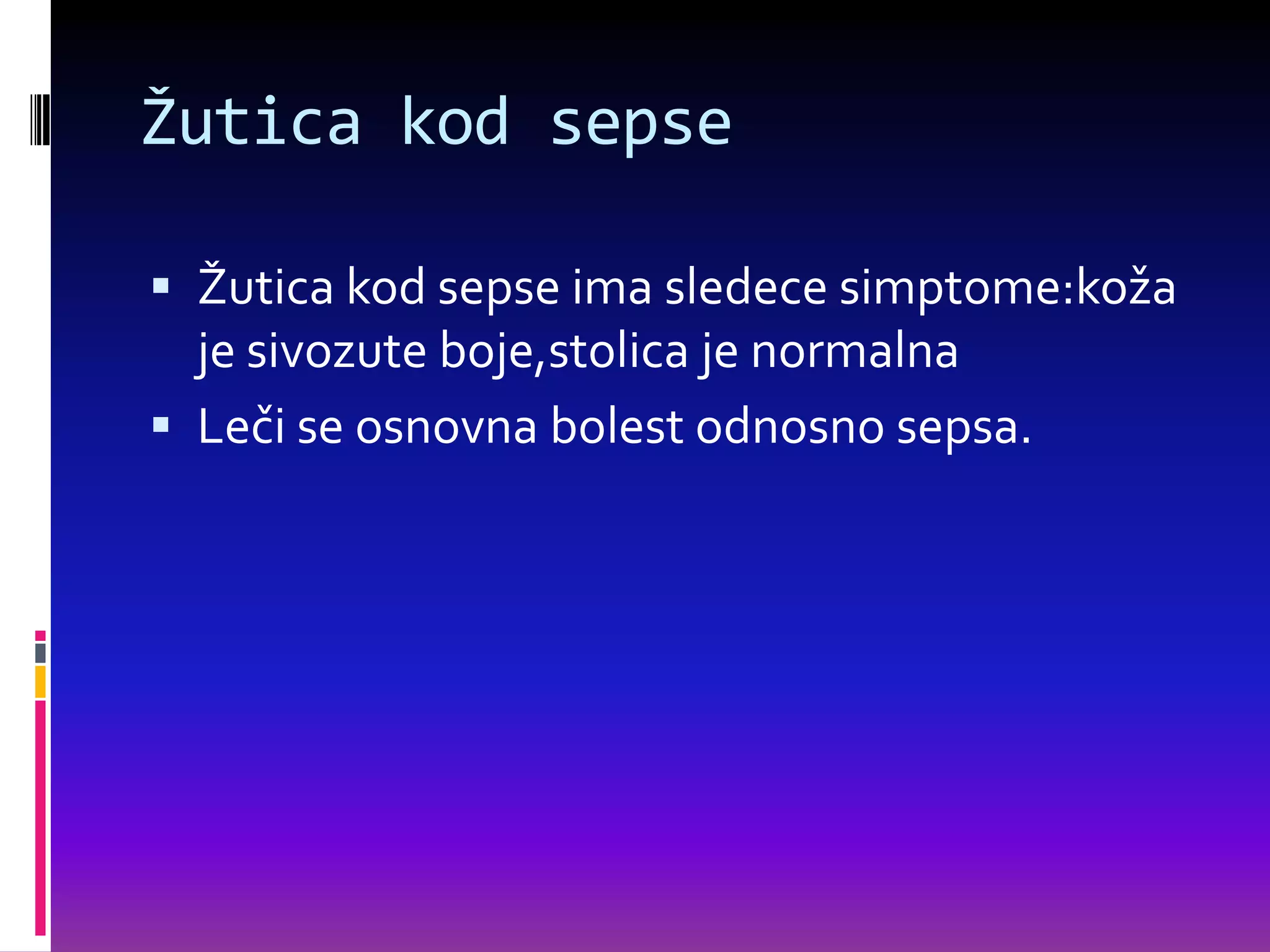 Patoloski icterus Lepinjica | PPTX