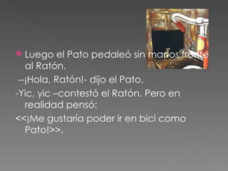 Pato Va En Bici | PPT