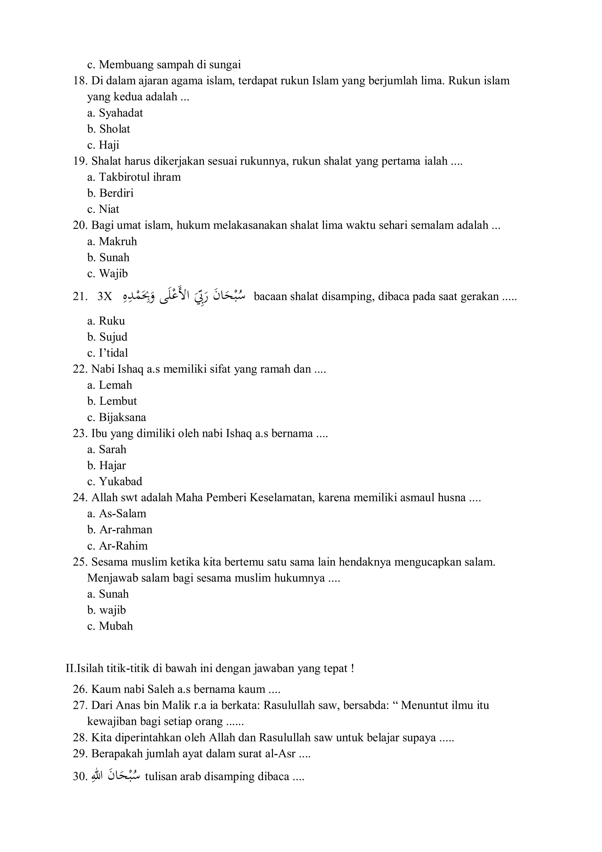 Pat pai kls.2_2021 | PDF