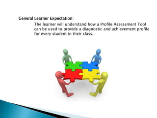 Math Profile Assessment Tool | PPTX