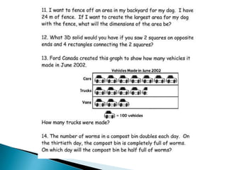 Math Profile Assessment Tool | PPTX