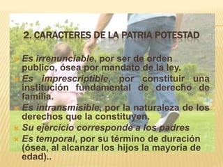 Patria potestad | PPTX
