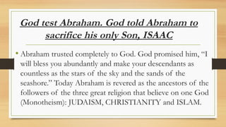 PATRIARCHS our Model of Faith Abraham.pptx