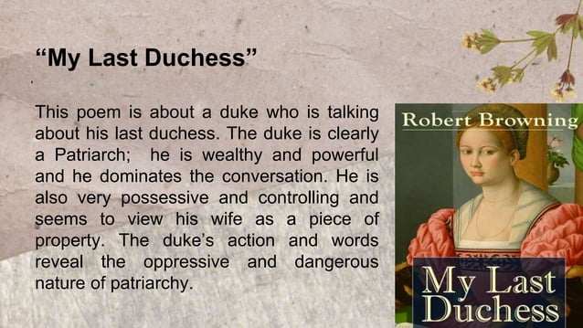 Patriarchy in Robert Browning's Poem.pptx