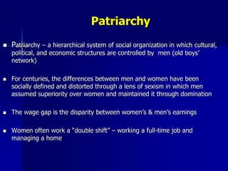 Patriarchy, Mental Health and Women Rights.ppt