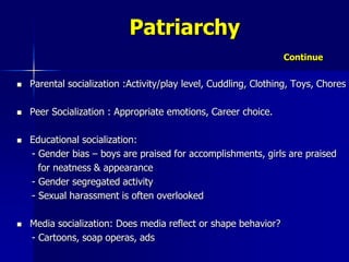 Patriarchy, Mental Health and Women Rights.ppt