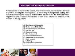Regulatory oversight of genetic testing in Canada: Health Canada ...
