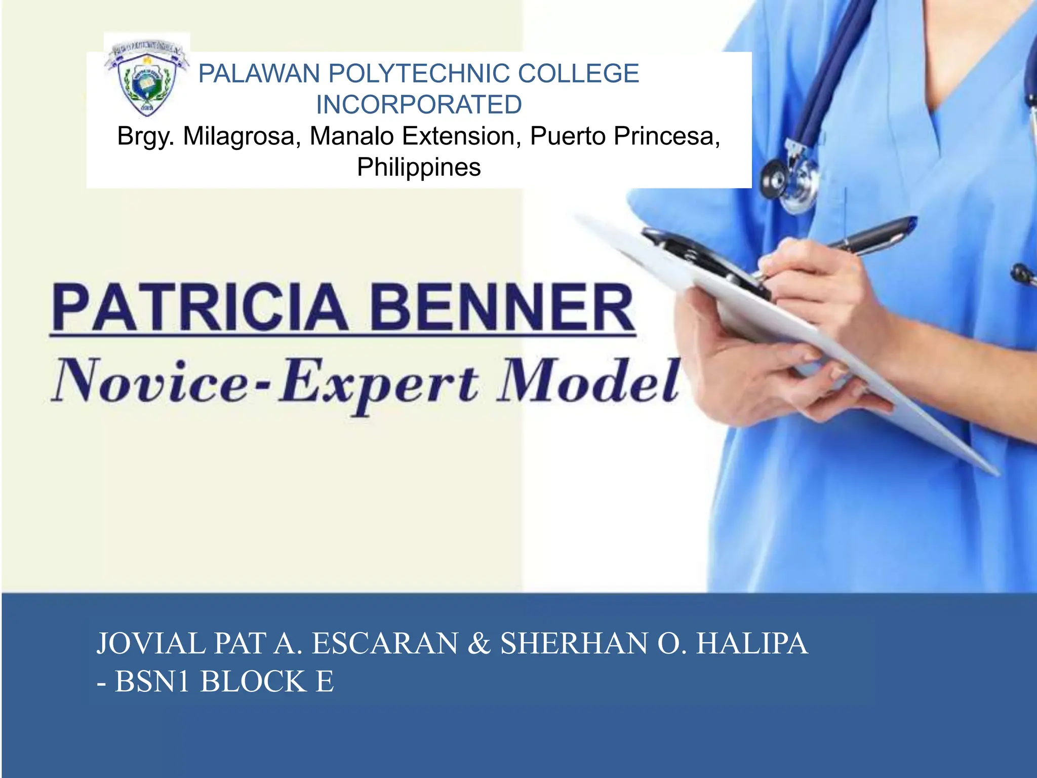 Patricia Benner powerpoint for nursing theory | PPT