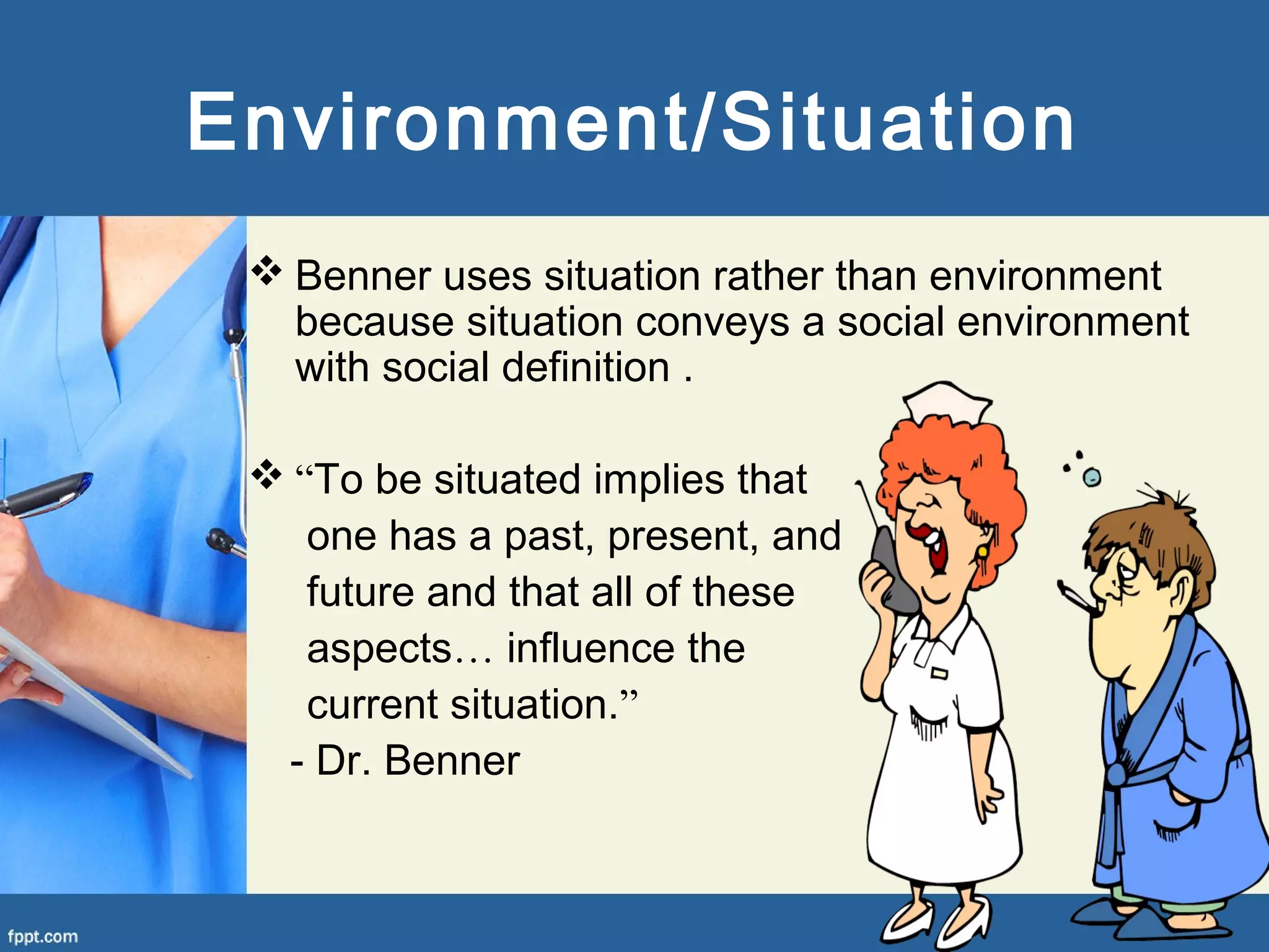 Patricia Benner (Novice to Expert Theory) | PPT