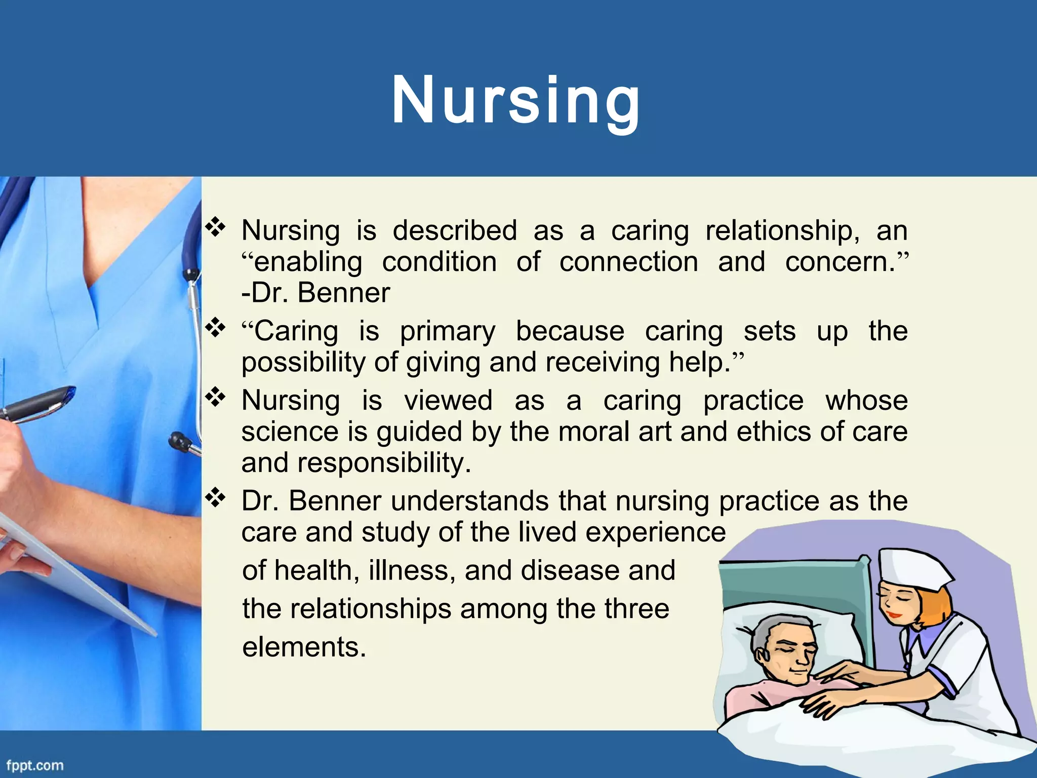 Patricia Benner (Novice to Expert Theory) | PPT