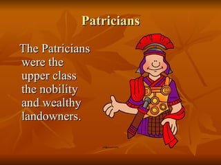 Patricians And Plebeians Syeda | PPT