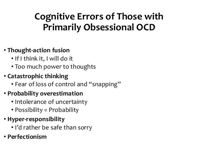 Patricia Perrin - CBT for OCD Characterized Primarily By Intrusive Th…