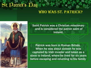 St Patrick | PPT