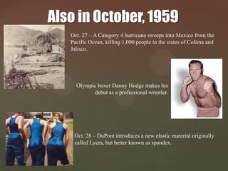 All About Me - October 23, 1959 | PPTX | Birthday | Personal ...