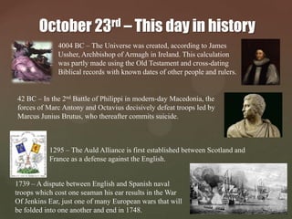 All About Me - October 23, 1959 | PPTX