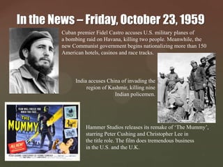 All About Me - October 23, 1959 | PPTX | Birthday | Personal ...