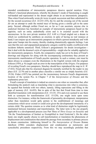 Patrick Mahony - Psychoanalysis & Discourse | PDF