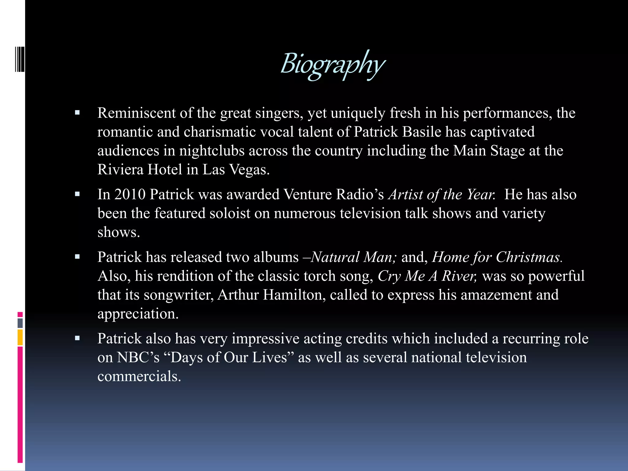 Patrick Basile | PPTX