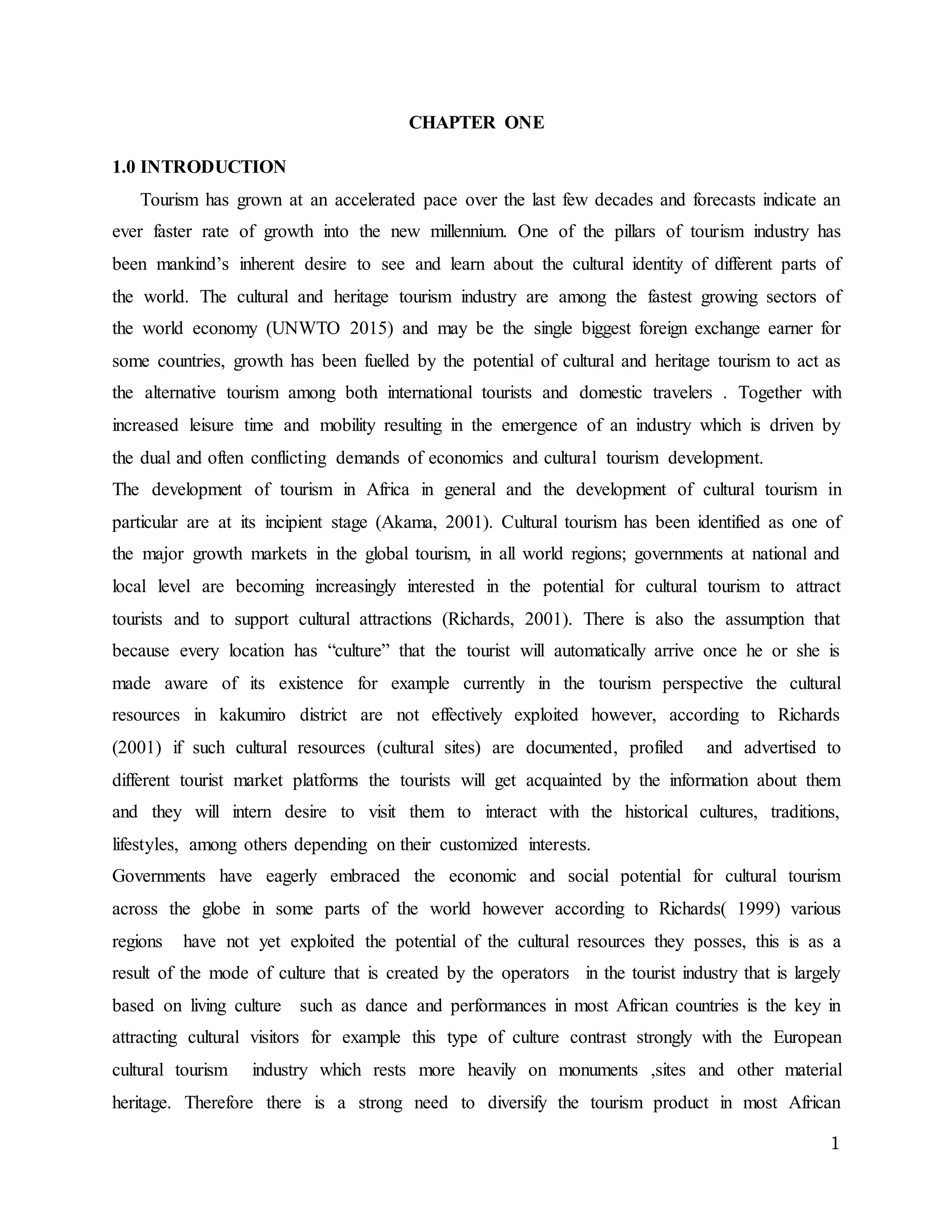 cultural sites for tourism development | DOCX