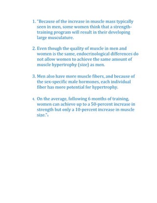 Patrick Deming Fitness Myths | DOCX
