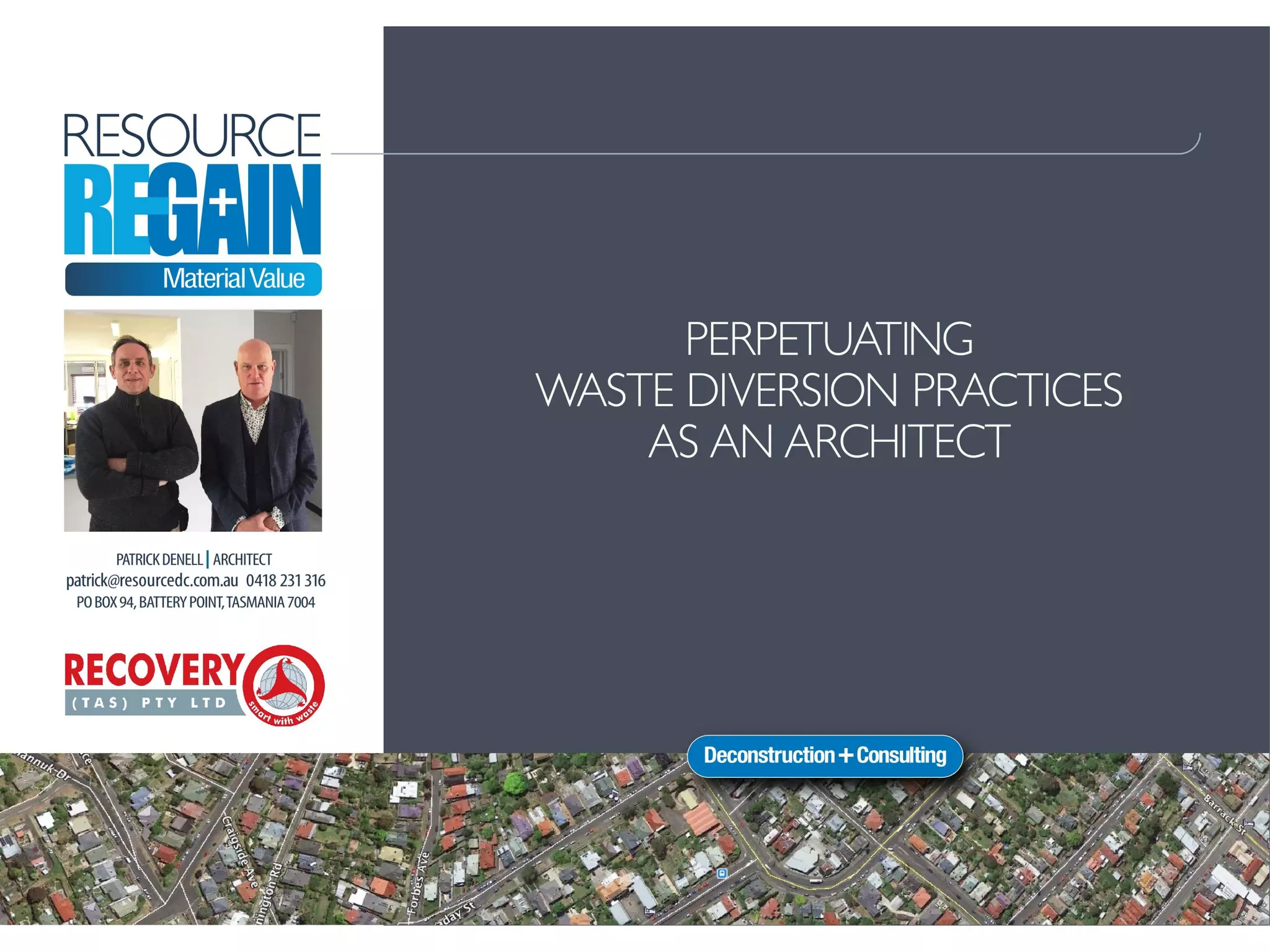 Perpetuating Waste Diversion Practices as an Architect | PPT