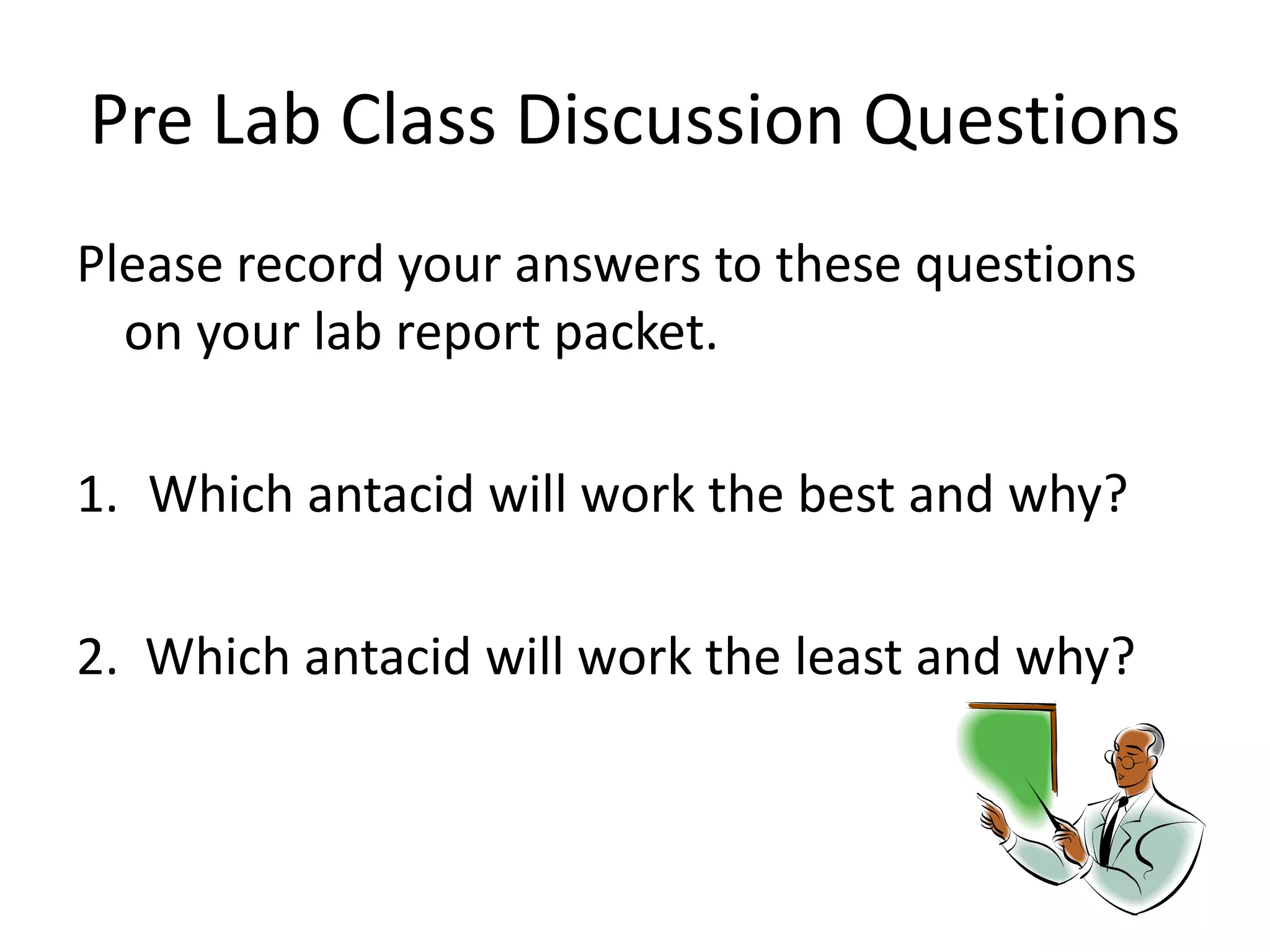Chemistry Antacid Lab | PPTX