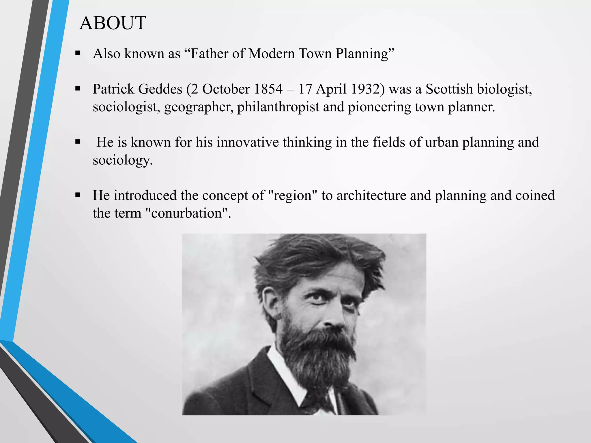 Patrick Geddes | PPTX