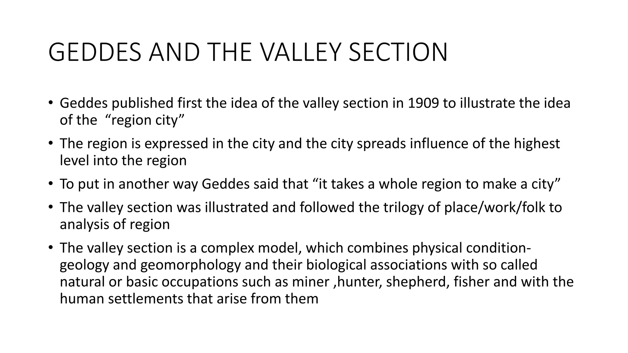 Sir Patrick Geddes | PPTX