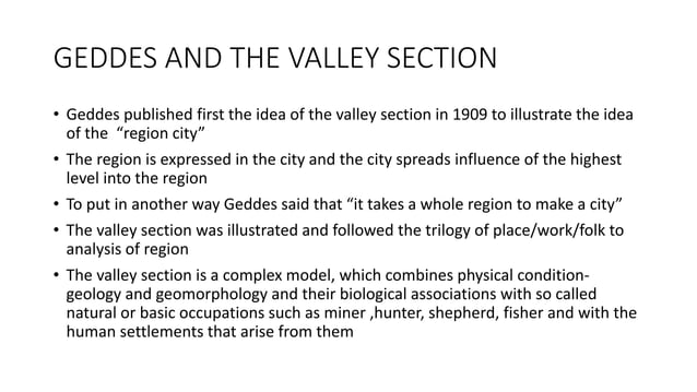 Sir Patrick Geddes | PPTX