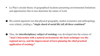 Environmental theory of Patrick Geddes (1854-1932) | PPT | Free Download