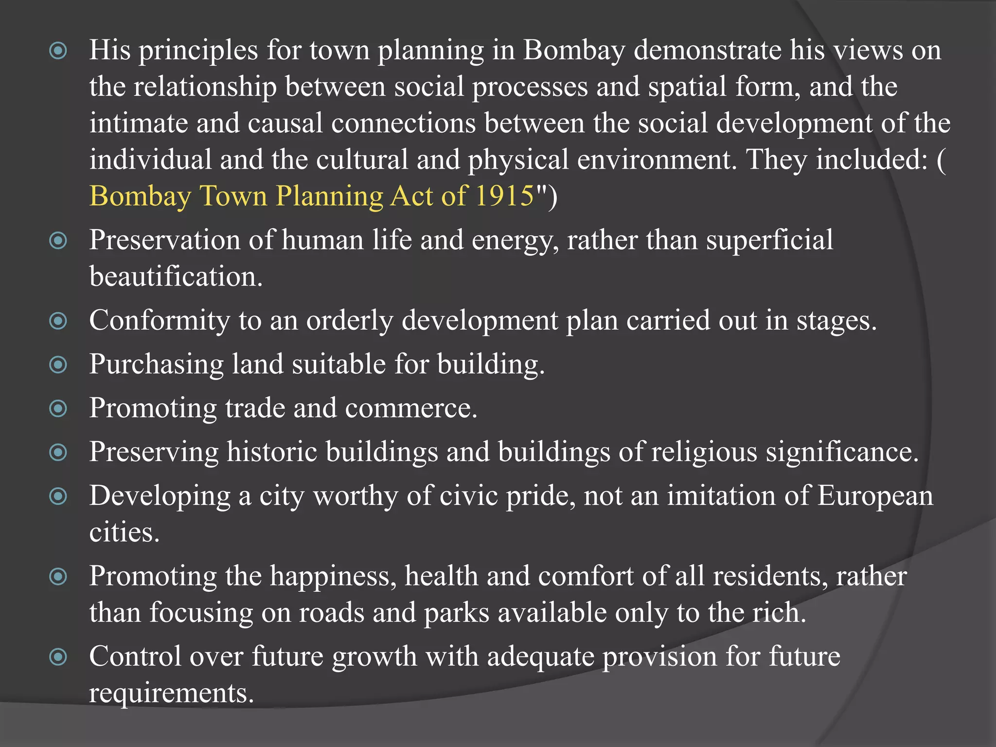 Patrick geddes theory | PPTX