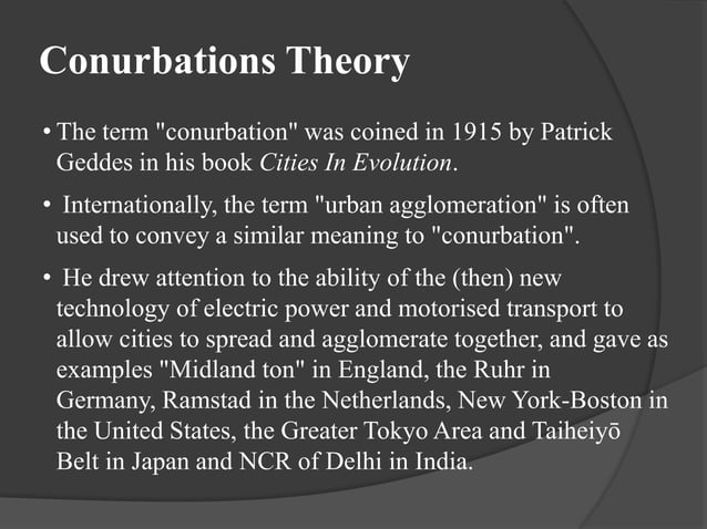 Patrick geddes theory | PPTX | Geography | Science