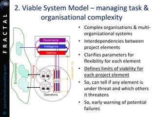 Using systems approaches to manage change in complex and turbulent ...