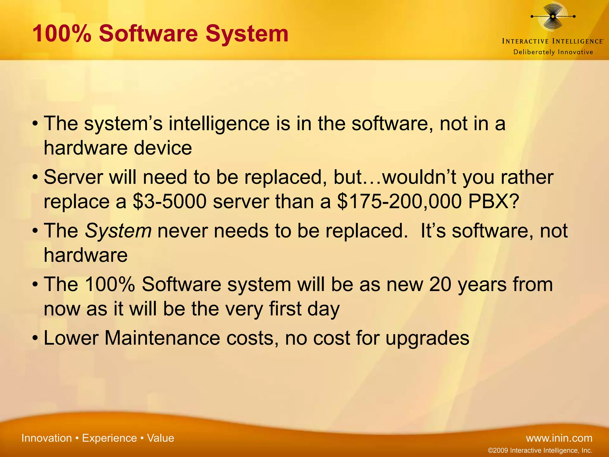 Interactive Intelligence Power Point | PPTX