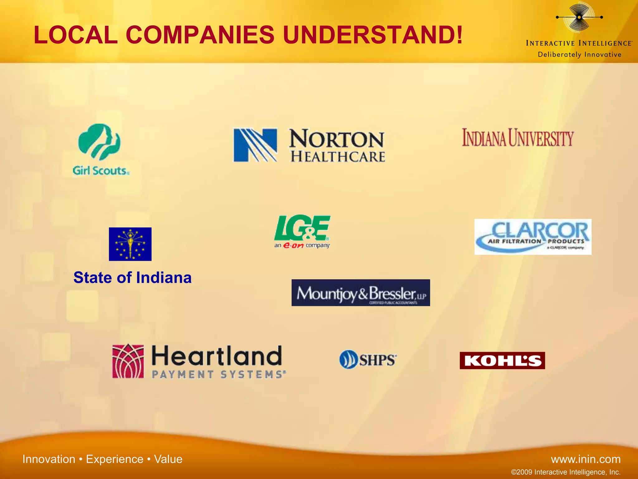 Interactive Intelligence Power Point | PPTX