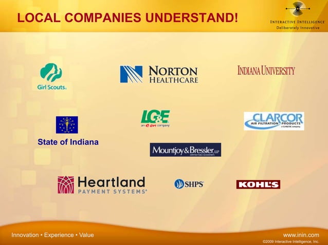 Interactive Intelligence Power Point | PPT