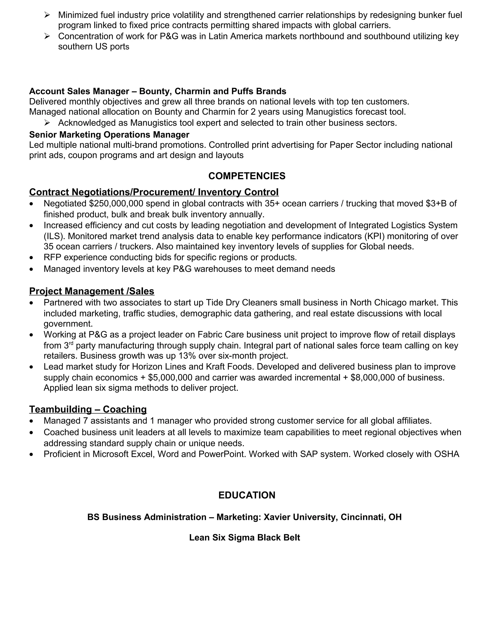 Patrick Lillard 2016 resume | DOC