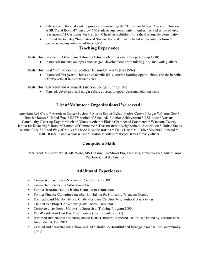 Patrick's resume 110110 | DOC