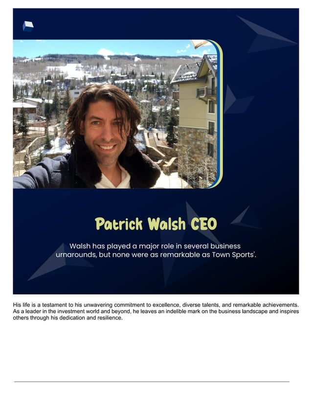 Patrick Walsh CEO Biography with Work Experience.pdf