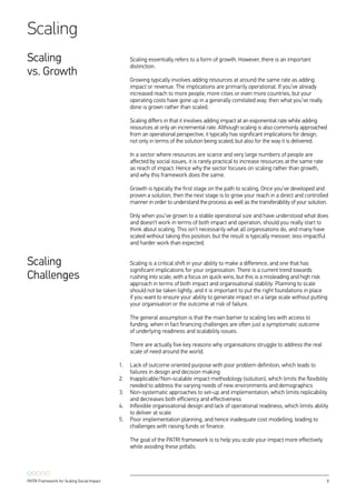 PATRI Framework For Scaling Social Impact - Rizwan Tayabali | PDF