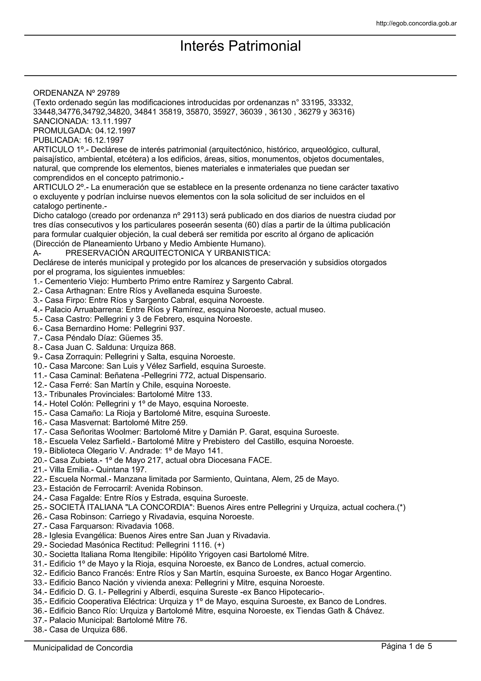 Patrimonio | PDF