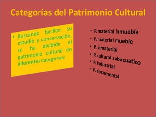 Patrimonio Cultural | PPTX