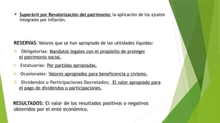 patrimonio neto estructura y desarrollo. | PPTX