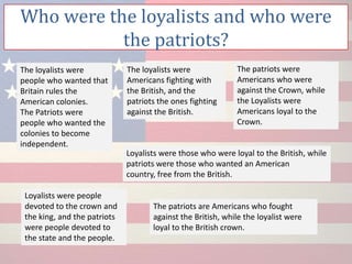 Online quiz analysis: Patriot | PPT
