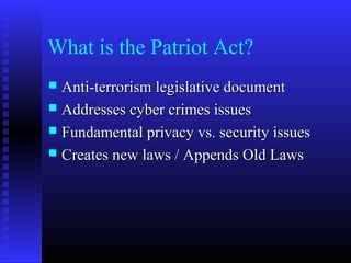 Patriotact | PPT