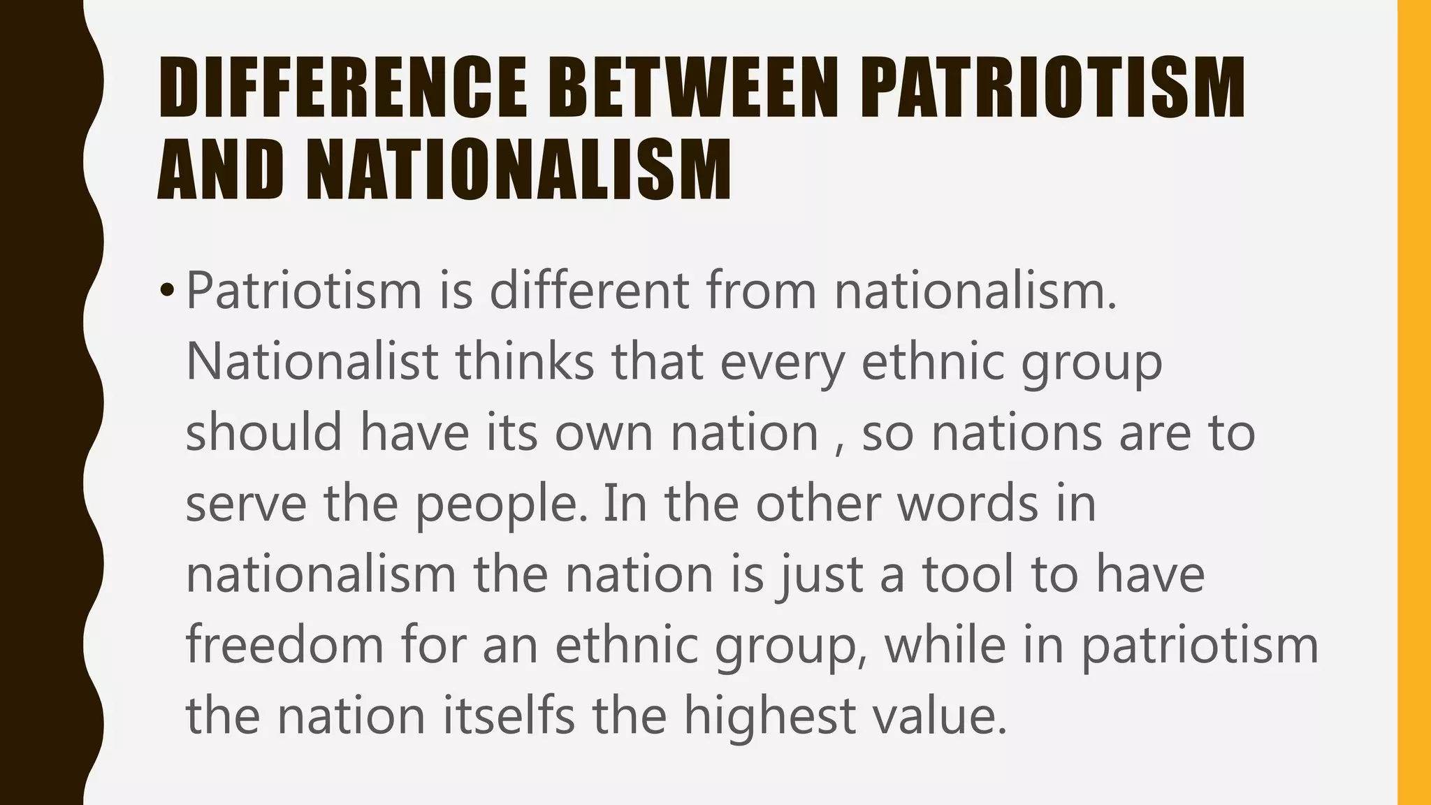 Patriotism | PPTX