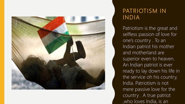 Patriotism | PPTX