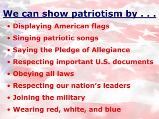 Patriotism.ppt